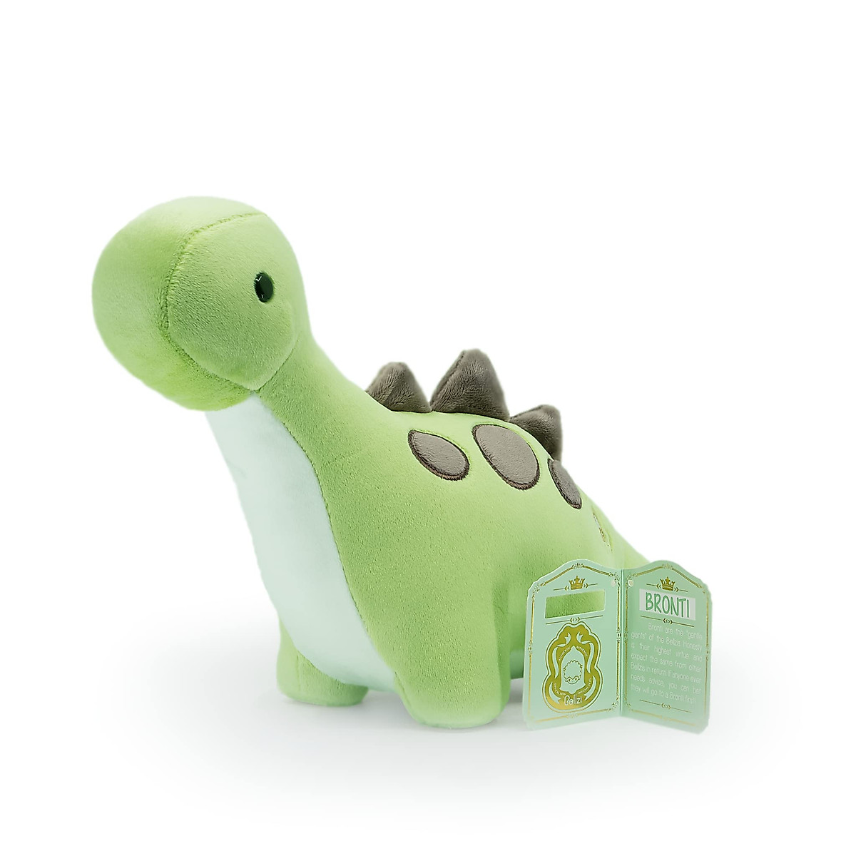 Bellzi Brontosaurus Cute Stuffed Animal Plush Toy - Adorable Soft Dinosaur Toy Plushies and Gifts - Perfect Present for Kids, Babies, Toddlers - Bronti