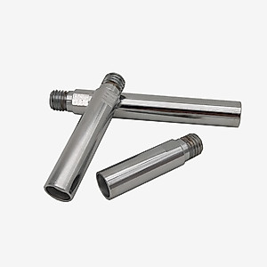 Gaquolam 5/8"-11 Thread Angle Grinder Extension Shaft Set Connecting Rotary Rod Car Polishing Adapter of 3pcs, 3 inch, 3.9inch, 5.5inch