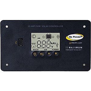 Go Power! Weekender ISW Complete Solar and Inverter System with 190 Watts of Solar