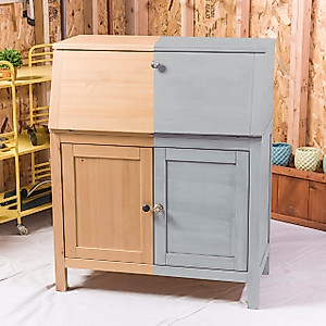 Rust-Oleum 1 qt Brands 285143 Aged Gray Chalked Ultra Matte Paint, 30 Fl Oz (Pack of 1)