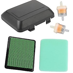 BEIYIPARTS 17211-ZL8-023 Air Filter 17231-Z0L-050 Cleaner Cover Spark Plug for Honda GCV135 GCV160 GCV190 Engine HRB216 HRB217 HRR216 HRS216 HRT216 HRX217 Motor Pressure Washer Push Lawn Mower