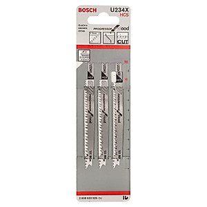 Bosch 2608633525 Jigsaw Blade U234 x 3 Pcs