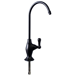 Westbrass D2033-NL-12 10" Classic 1-Lever Handle Cold Water Dispenser Faucet, 1-Pack, Oil Rubbed Bronze