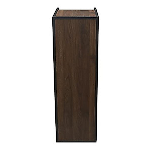 Household Essentials TV Stand, Walnut