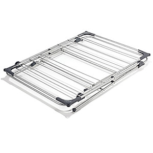 Polder Two-Tier Free Standing Clothes Drying Rack with Mesh Garment Dryer