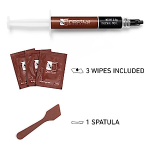 Noctua NT-H1 3.5g SW Edition, Thermal Computer Paste with Spatula and Cleaning Wipes