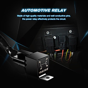 Nilight - 18101C-A LED Light Bar 22Inch 270W White & Amber Triple Row 13500LM Flood Spot Combo Led Bar Off Road Lights for Trucks with Wiring Harness Kit,2 Years Warranty