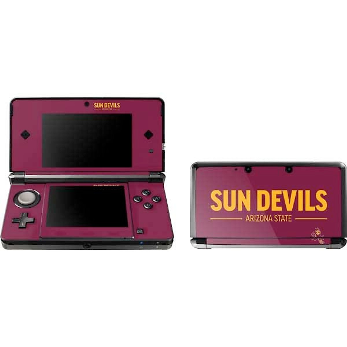 Skinit Decal Gaming Skin Compatible with 3DS (2011) - Officially Licensed College Sun Devils Arizona State Design