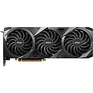 MSI Gaming GeForce RTX 3070 Ti 8GB GDRR6X 256-Bit HDMI/DP Nvlink Tri-Frozr 2 Ampere Architecture OC Graphics Card (RTX 3070 Ti Ventus 3X 8G OC)