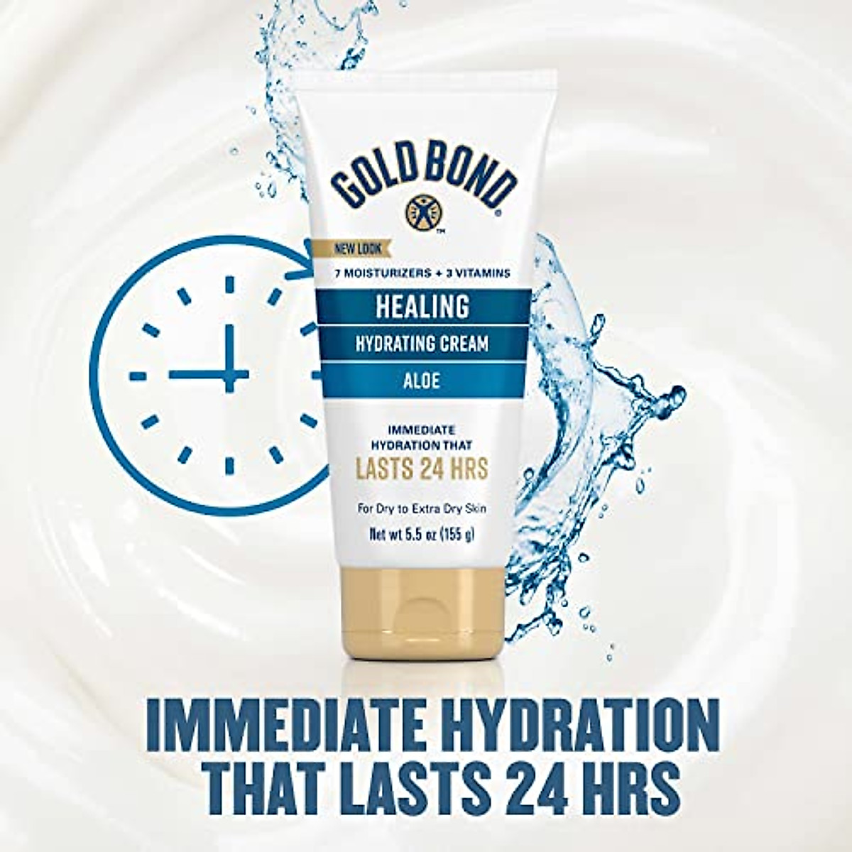 Gold Bond Healing Skin Therapy Lotion with Aloe 5.5 oz., Non-Greasy & Hypoallergenic