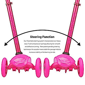 3-Wheel Scooter (Pink)