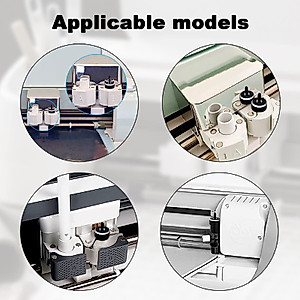 50PCS Replacement Blades Compatible with Cricut Explore Air 2/Air 3/Maker/Maker 3/Expression, 10PCS Fine Point Blades, 10PCS Deep Point Blade and 30PCS Cutting Neddles Compatible with Cricut Blades