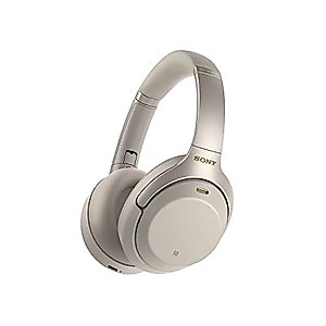 SONY WH1000XM3 Bluetooth Wireless Noise Canceling Headphones Silver WH-1000XM3/S (Renewed)