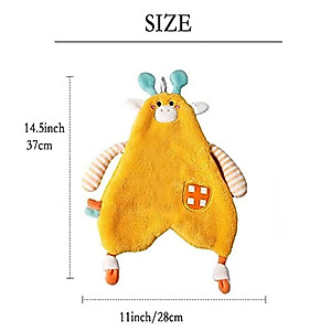 Kids Towels-Cute Hand Towels-Hanging Towel,Hanging Hand Towel- Kitchen Yellow Hand Towel Bathroom Absorbent Cotton Hand Towel, Decorativekids Hand Towels for Bathroom(Giraffe)