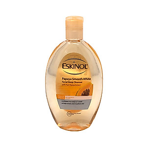 Lot of 2 Eskinol Naturals Papaya Facial Cleanser 7.6 Oz - 225 ml Bottle