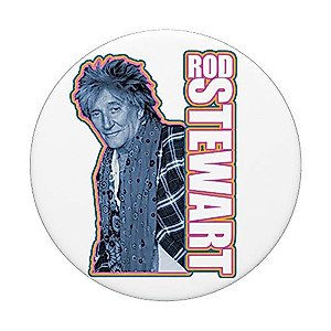Rod Stewart Photo PopSockets PopGrip: Swappable Grip for Phones & Tablets