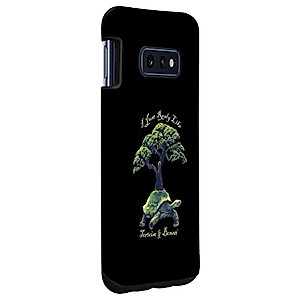 Galaxy S10e Tortoise and Bonsai. Tortoise carrying Bonsai on carapace Case