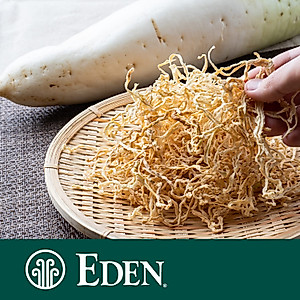 Eden Daikon Radish, Sun Dried and Finely Sliced, Traditionally Made in Japan, 3.5 oz