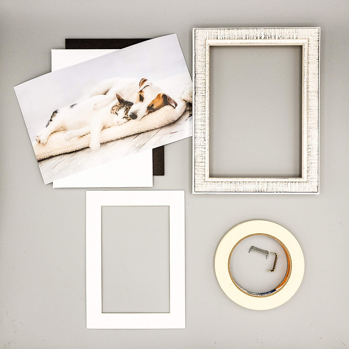 11x14 Mat Bevel Cut for 9x12 Photos - Acid Free White Linen Canvas Precut Matboard - for Pictures, Photos, Framing - 4-ply Thickness