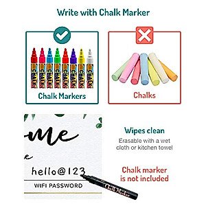 Fun-Plus WiFi Password Sign for Home, 12″x6″ PVC Plastic Wall Decoration Hanging Sign, High Precision Printing, Water and Humidity Proof, WiFi Sign, Guest Room Decor, Guest Room Essentials, WiF