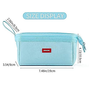 CICIMELON Pencil Case Pen Pouch Bag Big Capacity for School Office Teen Girl Boy Women Men