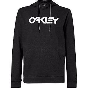 Oakley mens 2.0 B1B Pullover Hoodie 2 0, Black/White, Large US