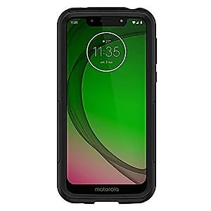 OtterBox COMMUTER SERIES LITE Case for Moto G7 Play - Retail Packaging - BLACK