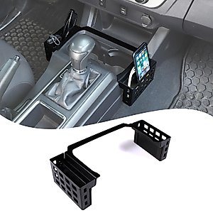 Lcojicep Central Control Storage Box Compatible with Tacoma 2016-2022 Central Control Side Storage Box Gear Shifter Console Organizer Tray，Interior Organizer Accessories