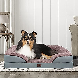Dog Beds for Medium Dogs, Dog Sofa with Removable Washable Cover & Nonskid Bottom, Dog Couch Bed for Medium, Large Dogs
