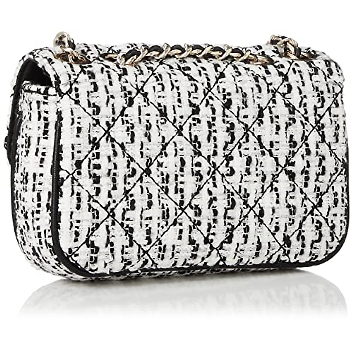 GUESS Cessily Micro Mini Black/White One Size