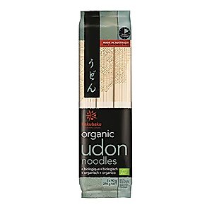 Hakubaku Organic Udon Wheat Noodle (1 x 9.5 OZ)