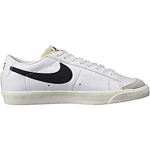 Nike Men's Low '77 Vintage Shoes Blazer, White/Black/Sail, 12