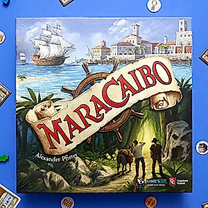Capstone Games: Maracaibo, Big Box Strategy Board Game, Unique Story Mode Feature, A Nondestructive Legacy-Like Experience, 1 to 4 Players, Ages 12 and Up