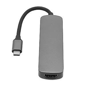 TypeC Docking Station,5in1 Hub TypeC Hub,TypeC to High Definition Multimedia Interface USB Docking Station Converter Adapter.