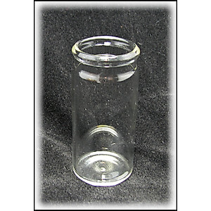 "Medicine Vial" 2 1/4-inch Glass Guitar Slide - a classic slide style for playing the blues