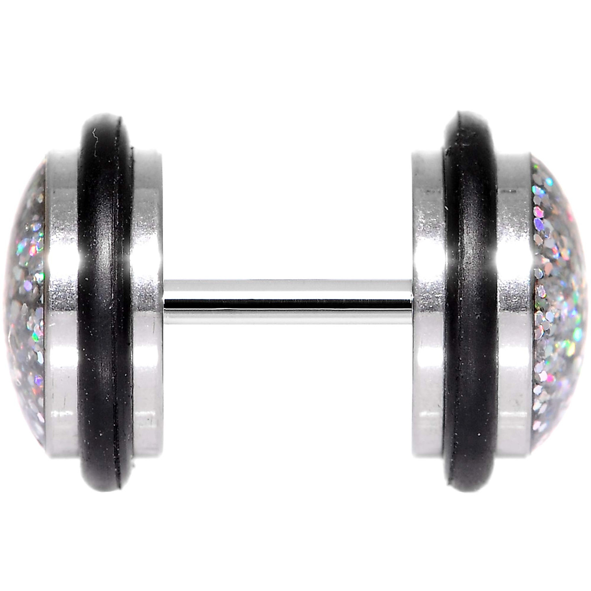 Body Candy Aurora Super Glitter Luxe Cheater Plugs Set of 2