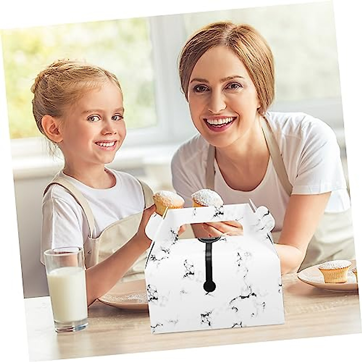 Laundry Soap Dispenser s 10pcs Boxes Baking Box Mini Cake Boxes Kraft Paper Candy Treat Boxes Cake Holders Dessert Paper White Birthday Cake Sandwich Container