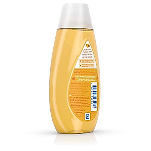 Johnson's Baby Tear Free Gentle Baby Shampoo, Free of Parabens, Phthalates, Sulfates and Dyes, Yellow, 6.76 Fl Oz