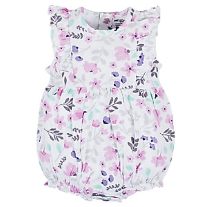 Onesies Brand Baby Girls 3-Pack Romper, Rainbows, 3-6 Months