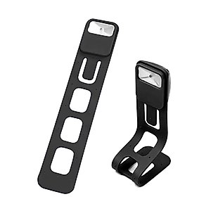 Multifunctional Book Light, GIANTRIO Flexible LED Bookmark Light for Reading in Bed, Book Light, Phone Stand, Bookmark, Pen Holder.Unique Gift for Readers & Kids, Black