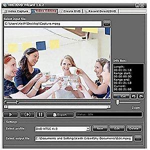 DIGITNOW USB Audio Video Capture Card, Video Grabber VHS VCR TV to DVD Converter Adapter for Windows PC