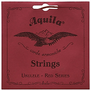 Aquila Red Series AQ-84 Soprano Ukulele Strings - Low G - 1 Set of 4