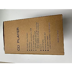 KOVCDVI CD Player Portable Bluetooth CD Player with Speakers Boombox CD Walkman FM Radio CD Player for Home with LCD Display Handle Design Support USB AUX Playback Headphone Jack