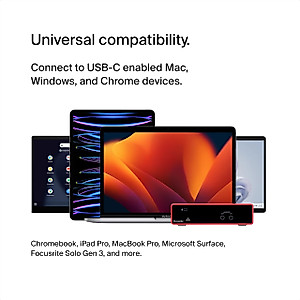 Belkin Connect USB-C™ to 4-Port USB-C Hub, Multiport Adapter Dongle with 4 USB-C 3.2 Gen2 Ports & 100W PD with Max 10Gbps High Speed Data Transfer for MacBook, iPad, Chromebook, PC, and More, Black