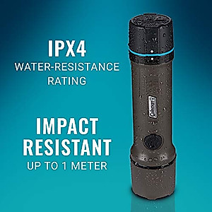 Coleman OneSource Rechargeable LED Flashlight, Water-Resistant, 1000 Lumens, 4800 mAh Battery, 2 Hour Charging Time