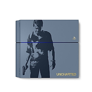 PlayStation 4 500GB Console - Uncharted 4 Limited Edition Bundle [Discontinued] (Renewed)