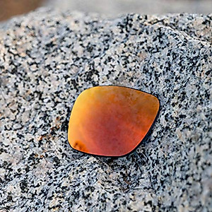 Apex Lenses Non-Polarized Replacement Lenses for Dragon Hype Sunglasses (Fire Orange)