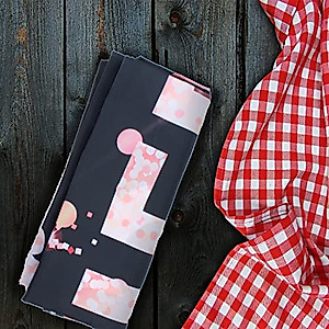 Happy 50th Birthday Backdrop Banner Fierce Fabulous and 50 Decorations for Women 50 Years Old Bday Background Rose Gold Pink Photography Party Decor Sign Supplies