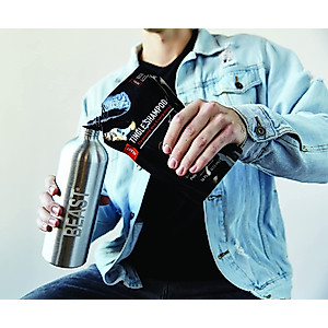 Beast Tingle Shampoo + Reusable Bottle Set, 16oz