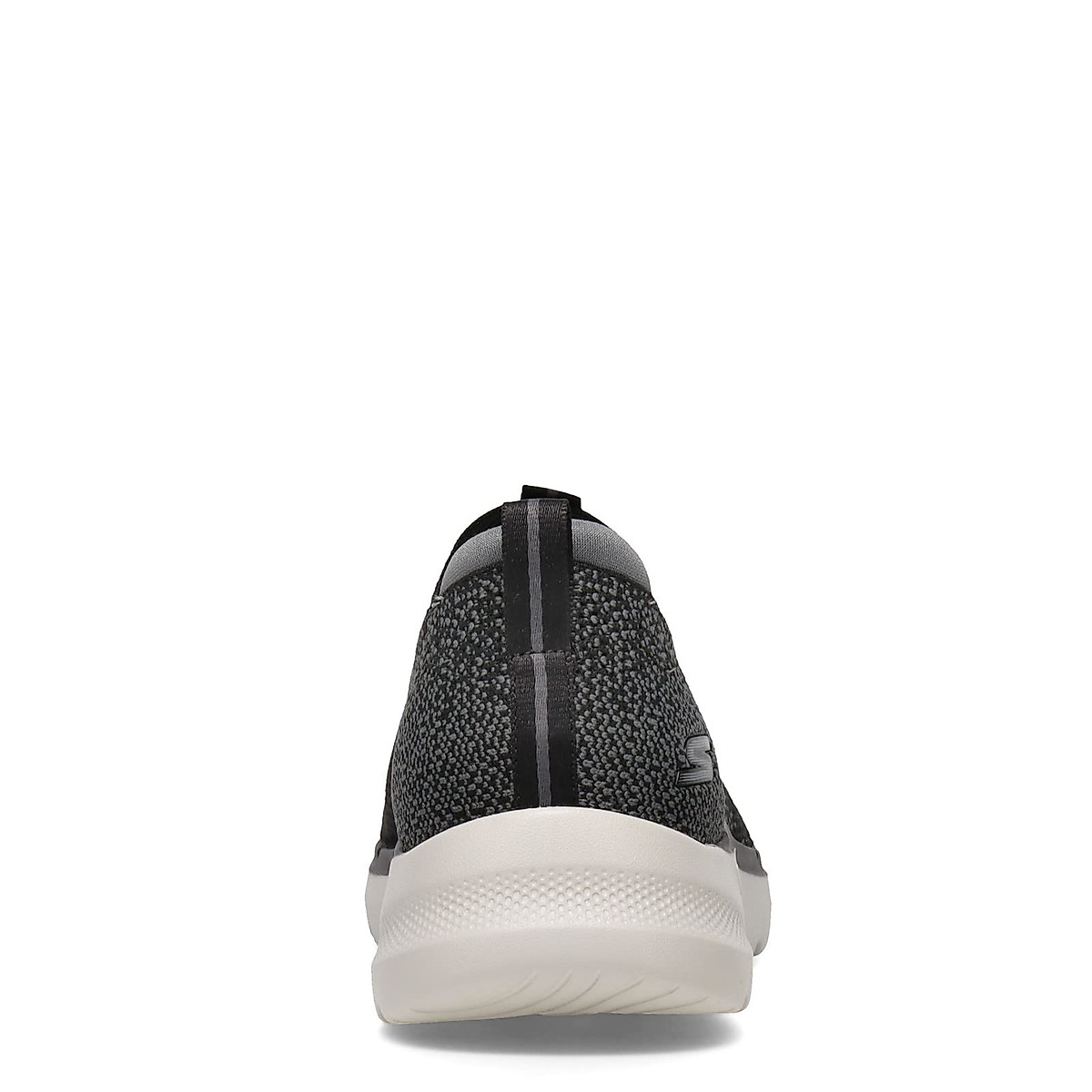 Skechers Men's Gowalk 6-Stretch Fit Slip-on Athletic Performance Walking Shoe, Black/Grey, 10